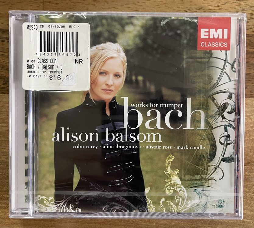WORKS FOR TRUMPET / Alison Balsom (Neu und originalverpackt) in ...