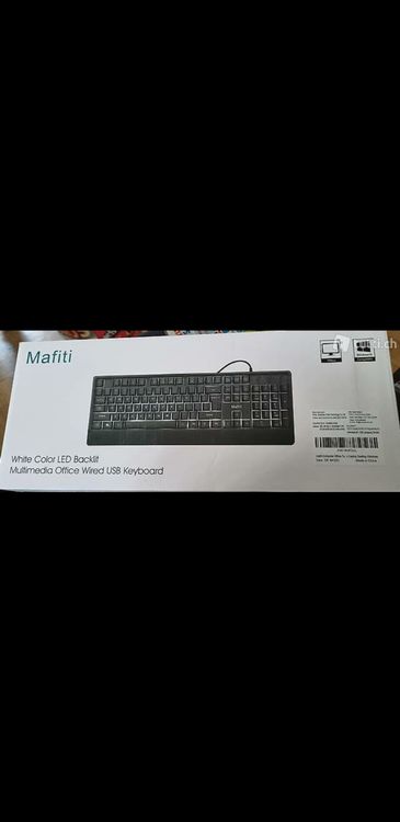 Mafiti Computer-Tastatur LED Beleuchtung (Neu (gemäss Beschreibung)) in ...