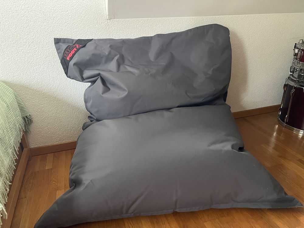 Sitzsack BIG FOOT Scuba, Indoor/Outdoor Bag, Anthrazit - XXL (Gebraucht ...