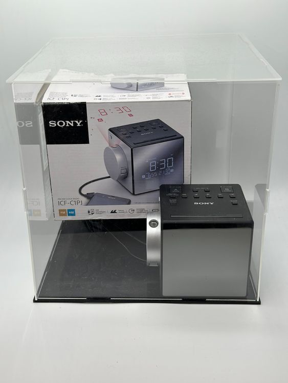 RADIO Sony ICF-C1PJ + PROJECTION Reveil Alarm Clock +Test OK (Gebraucht ...