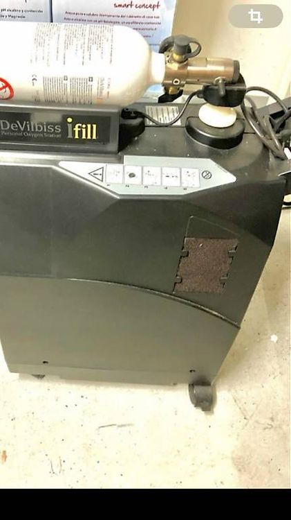 DeVilbiss ifill 535i-CF-KIT Sauerstoffkonzentrator (Gebraucht) in ...