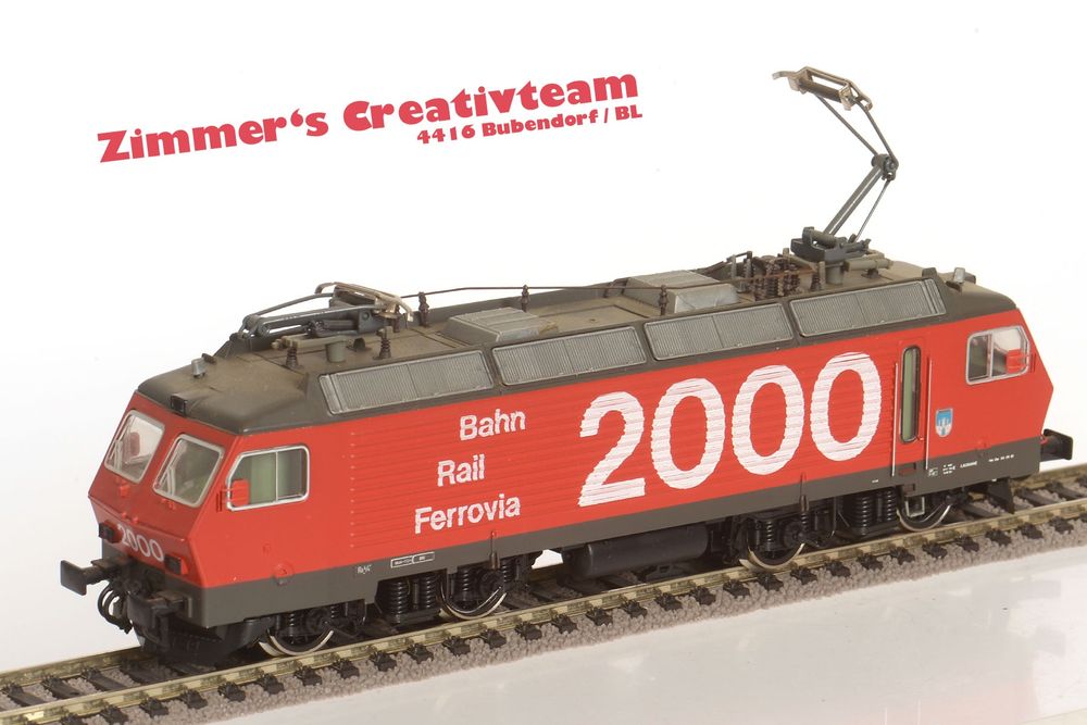 ROCO SBB Lok Re 4/4 IV, Bahn 2000, H0, GS, OVP, 43512 | Kaufen auf Ricardo