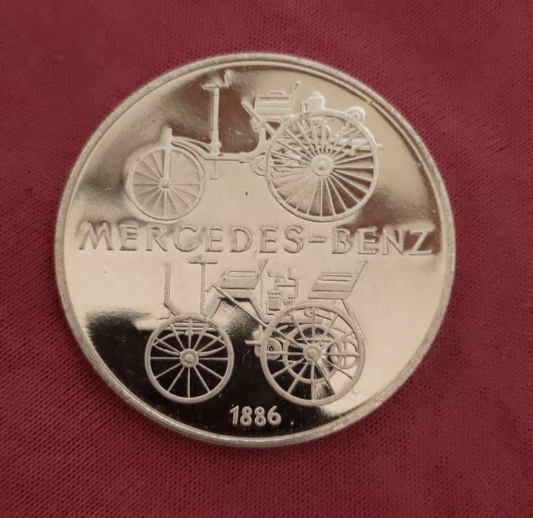 Mercedes Benz Silber Münze Sammler Stück | Kaufen auf Ricardo