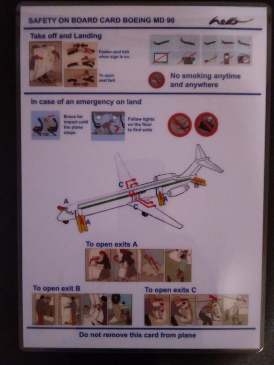 SAFETY CARD MD-90 von HELLO | Kaufen auf Ricardo