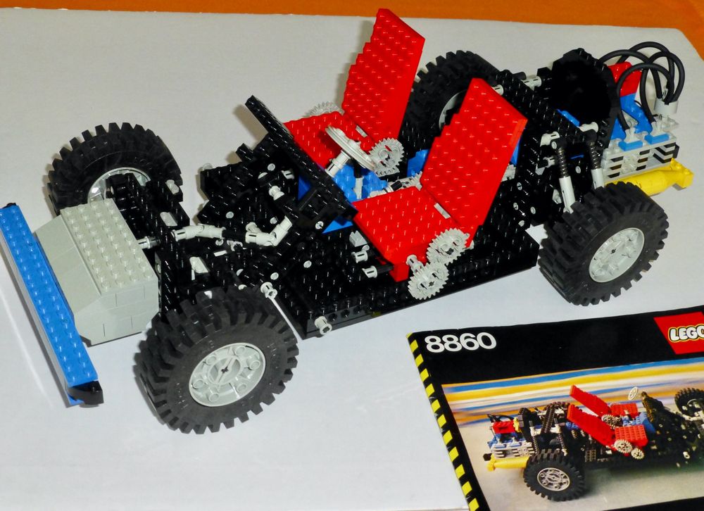 Lego Technik / 8860 Auto Chassis / Kart von 1980 mit BAL | Kaufen auf ...