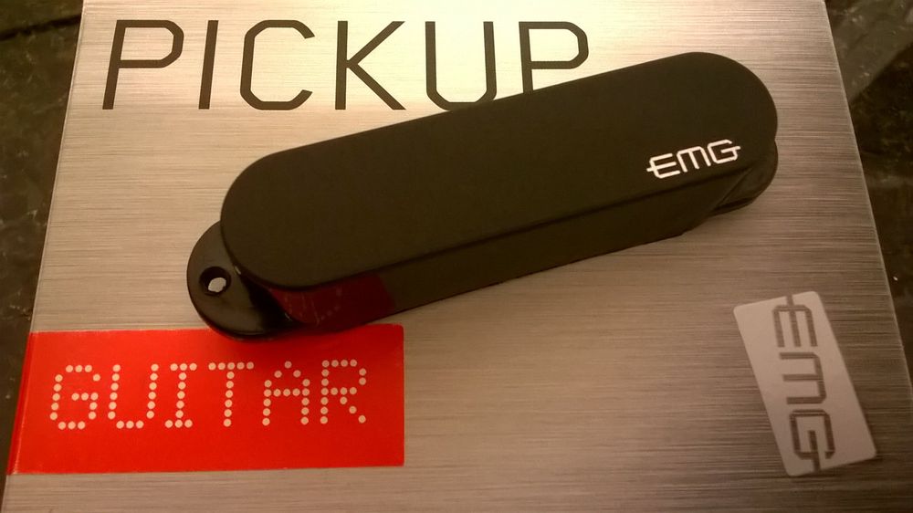 EMG S Pickup, Single-Coil, Kompl. Kit, Schwarz, Mod. 2023 | Kaufen auf ...
