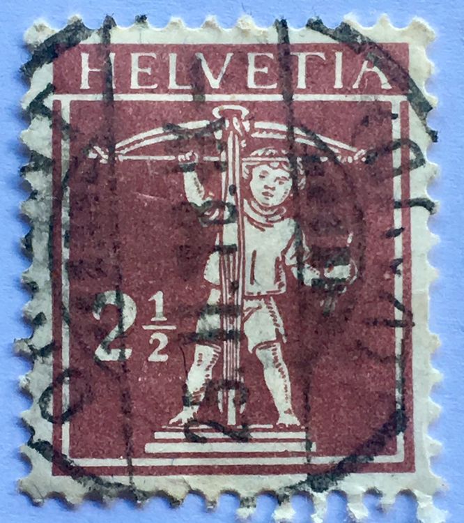 Tellknabe mit Vollstempel (Gebraucht) in Aarau für CHF 0.5 – mit Lieferung auf Ricardo kaufen