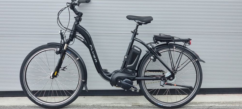 Flyer E Bike 25km/h, 36 V, nur 191 km. M | Kaufen auf Ricardo