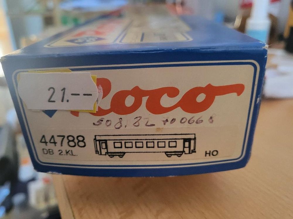 Roco Leerkarton DB 2. Klasse Nr. 44788 | Kaufen auf Ricardo