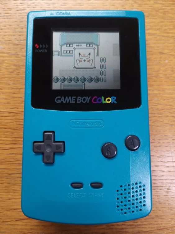 Nintendo Game Boy Color Türkis mit Disneys Jungle Book (Gebraucht) in ...