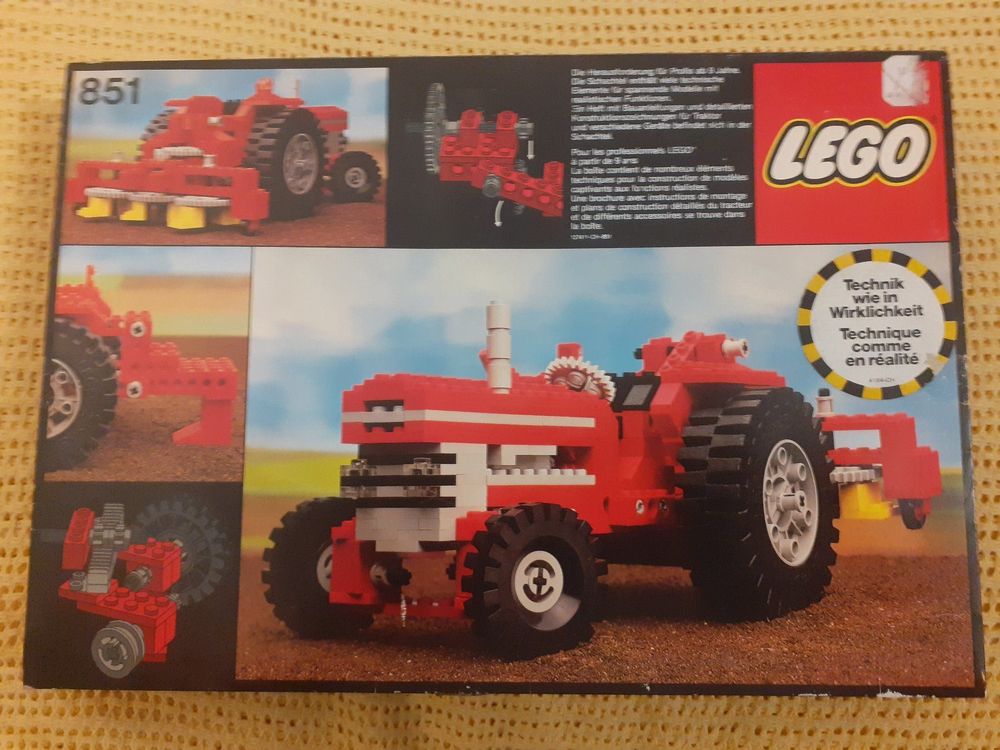 Lego Technic 851 Traktor | Kaufen auf Ricardo