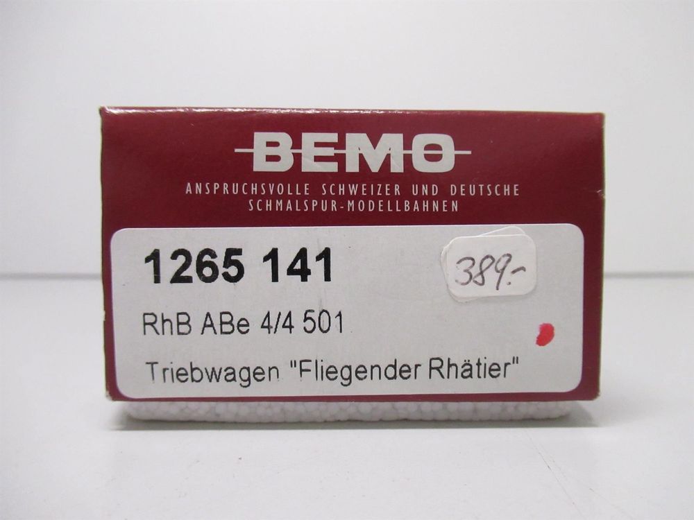 Bemo 1265 141 RhB ABe 4/4 501 Analog H0m (Gebraucht) in für CHF 120 ...