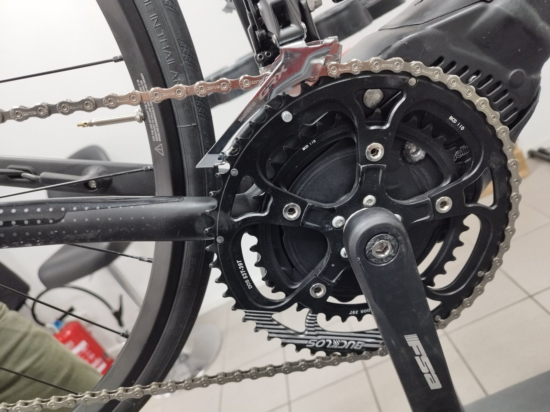 Gravel E-bike Electric Rennvelo ebike Bianchi e-road Polini (Usato) a ...