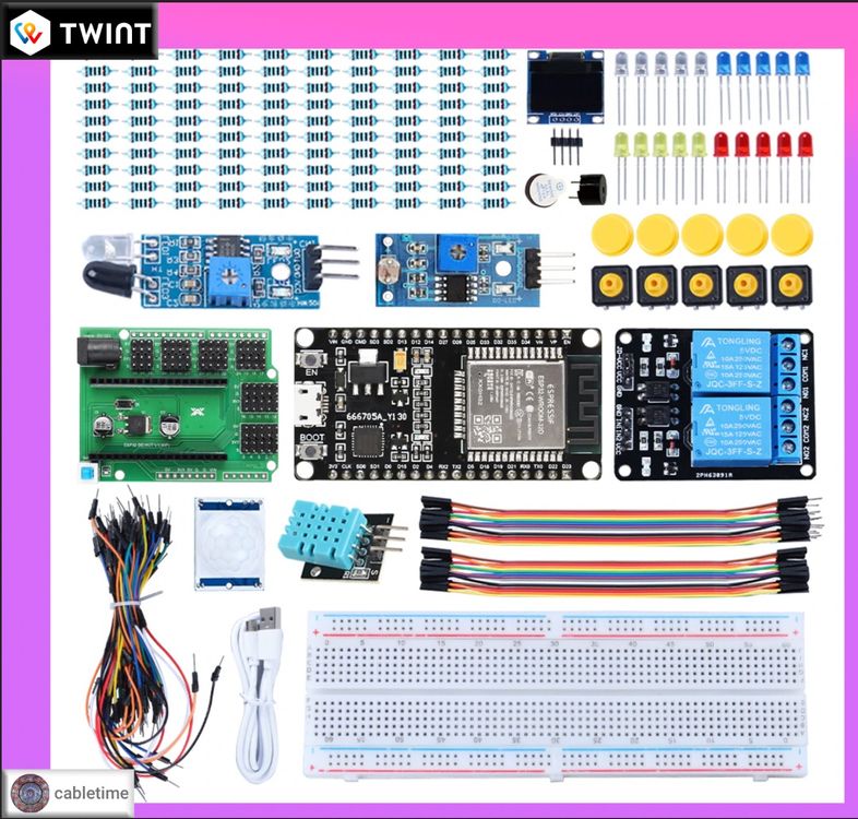 Ultimative Starter Kit ESP32 WIFI mit IoT Entwicklung Board | Kaufen auf Ricardo