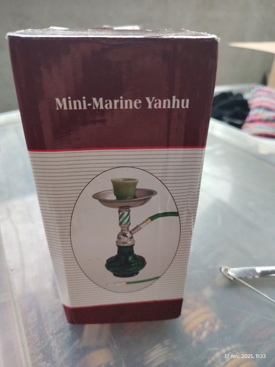 Mini-Marine Yanhu, Chicha, Narguilé neuf dans sa boîte. (Neuf avec ...