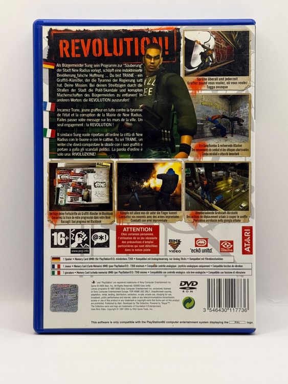 Marc Ecko's Getting Up: Contents Under Press - Playstation 2 (Gebraucht ...