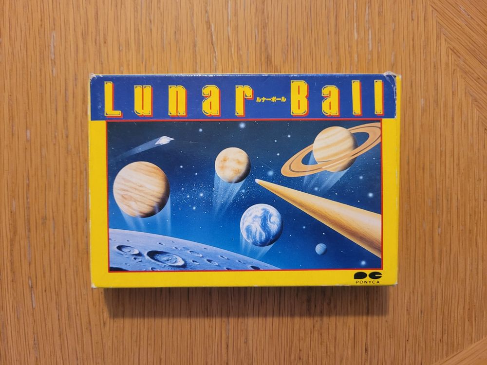 Lunar Ball Famicom NES komplett in OVP Japan | Kaufen auf Ricardo