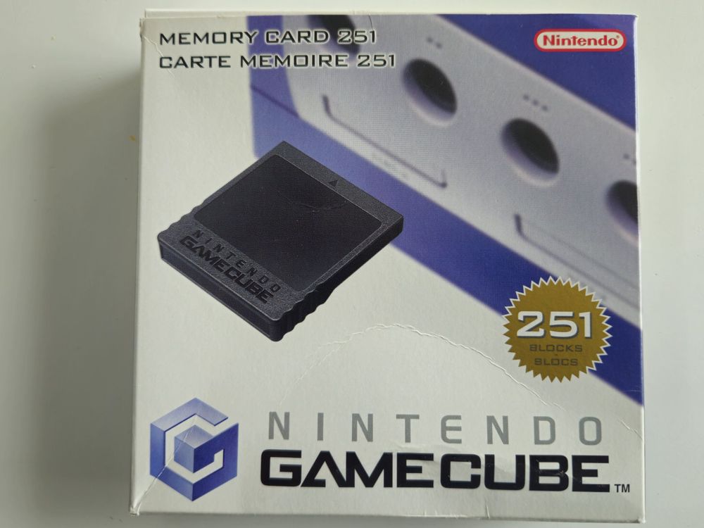 Memory Card 251 / Carte mémoire - Gamecube (Gebraucht) in Autigny für ...