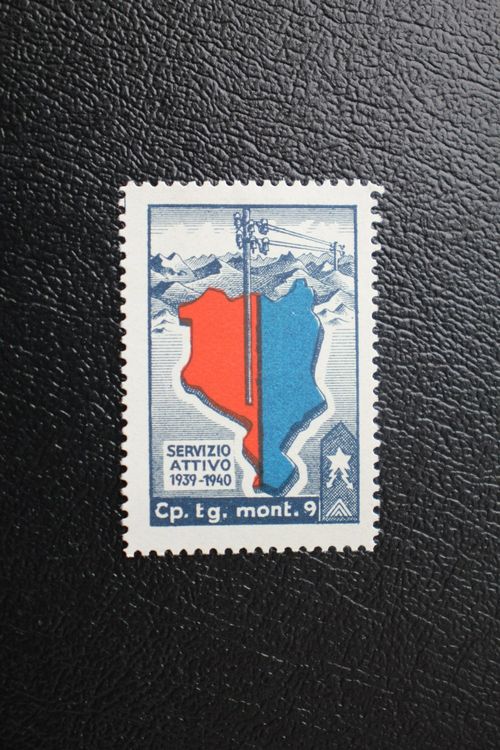 Cp. tg. mont. 9 SERVIZIO ATTIVO 1939 - 1940 (Usato) a per CHF 1 – con ...
