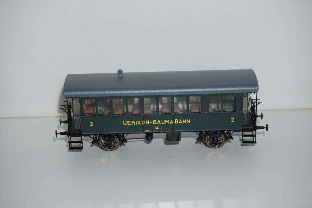 Born - UeBB BC 1 + C 11Personenwagen Set Kleinserie H0/DC (Gebraucht ...