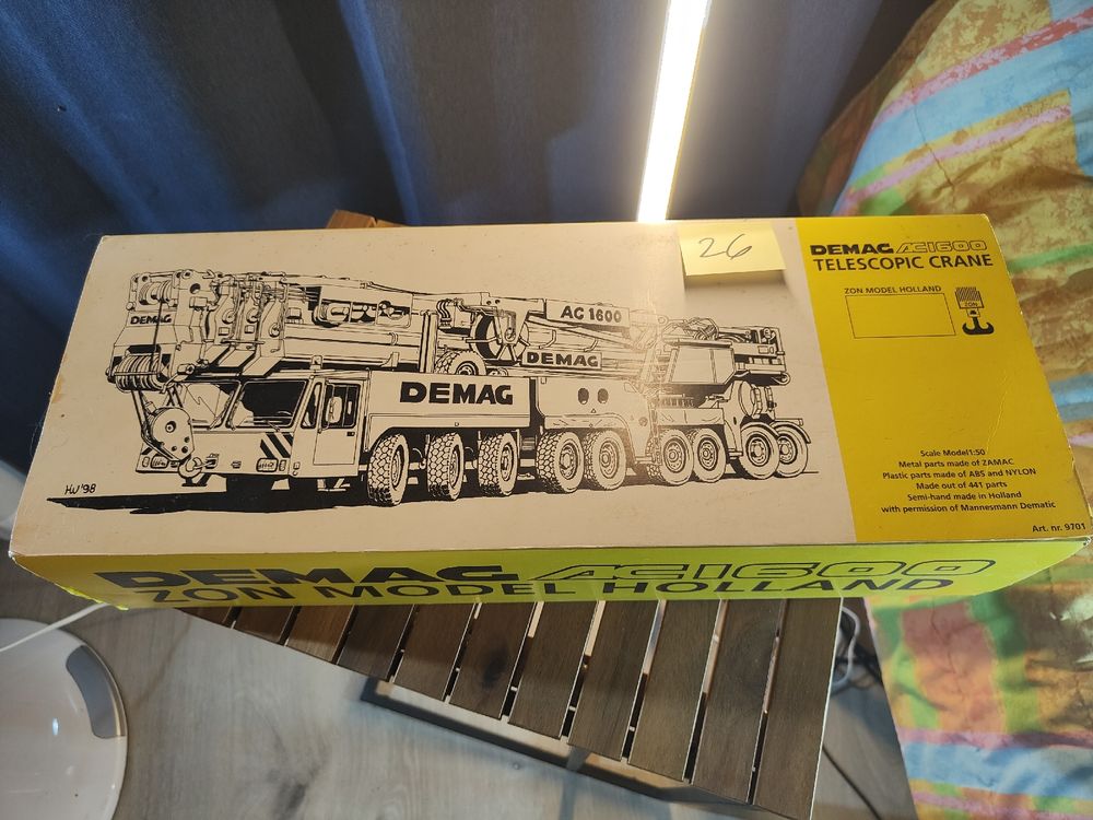 Metall Modell Demag AC 1600 extrem schwer | Kaufen auf Ricardo