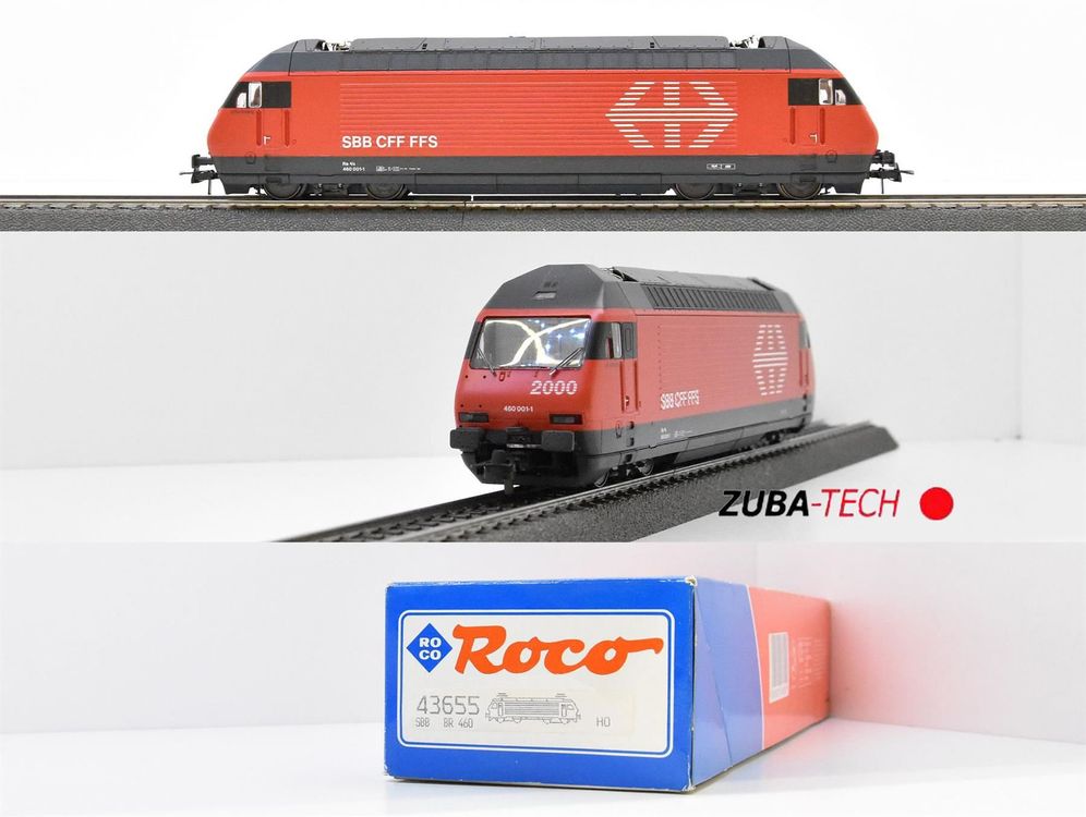 Roco 43655 E-Lok Re 460 SBB H0 GS Analog | Acheter sur Ricardo
