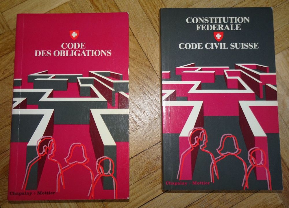 Code Civil Suisse et Code des Obligations (Neu (gemäss Beschreibung ...