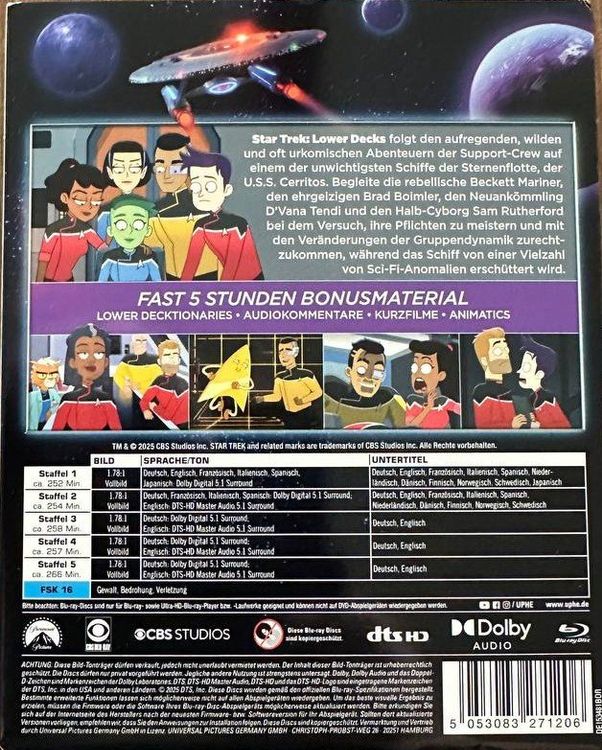 Star Trek Lower Decks- Die Komplette Serie- DVD Box- NEU!... (Gebraucht ...