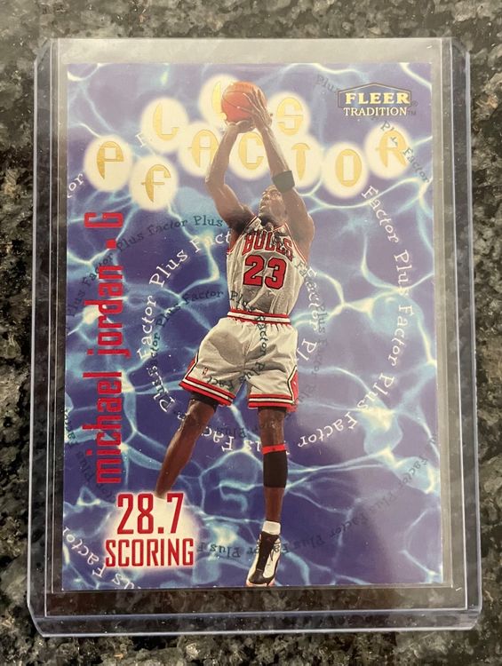 NBA Michael Jordan Plus Factor Card (Neu (gemäss Beschreibung)) in ...