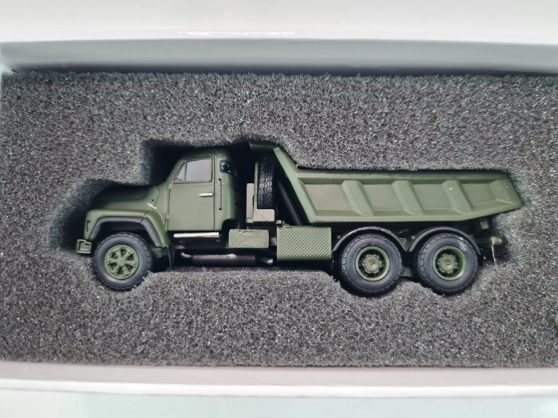 Tek-Hoby TH8701 Saurer D330B 6x4 Schweizer Armee H0 1:87 (Neu (gemäss ...