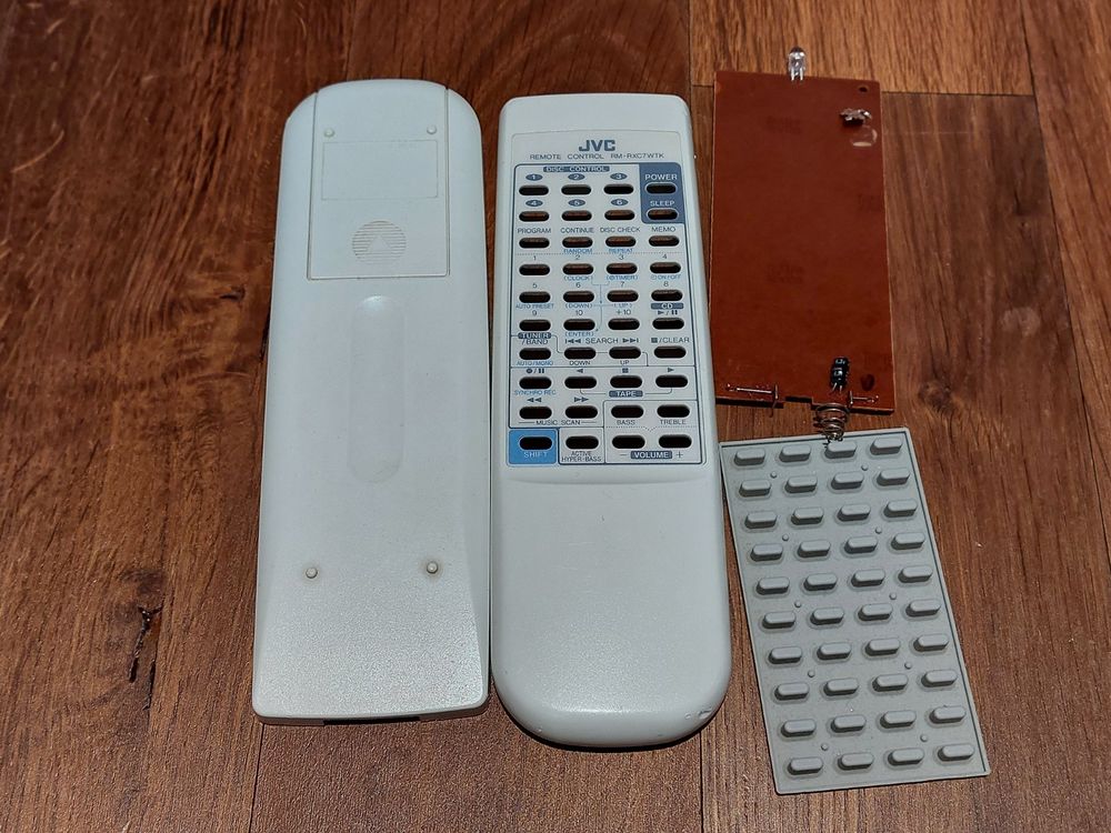 JVC Micro Component System UX-C7 (UX-RC7) weiss zu verkaufen | Kaufen ...