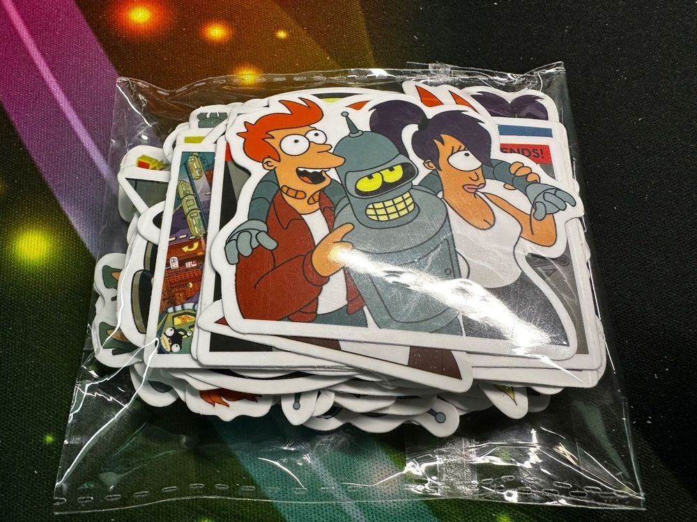 Futurama Stickers I 50 Stk. I Wasserdicht (Neu und originalverpackt) in ...