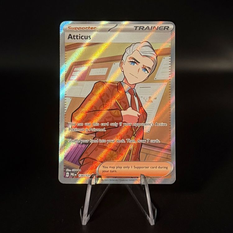 Atticus #134 Pokemon Prismatic Evolutions (Gebraucht) in Feuerthalen ...