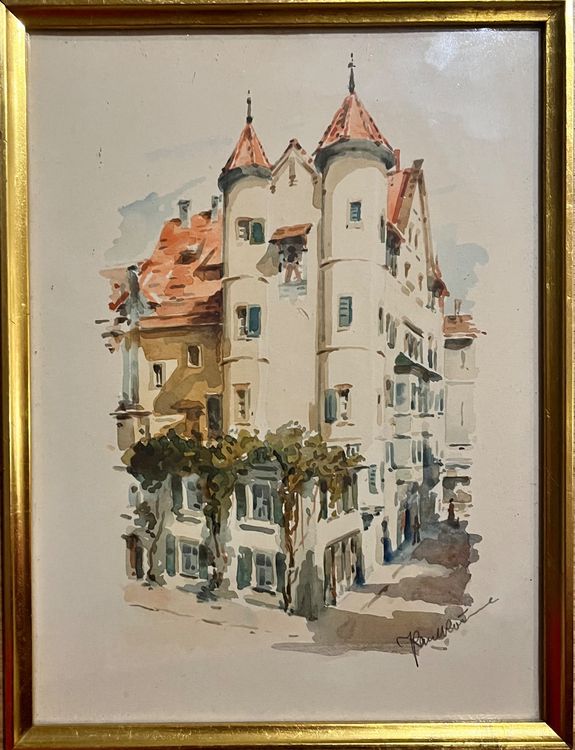 Paul Kömme (1891-1972) Landschafts Aquarell (Gebraucht) in Hochdorf für CHF 5 – mit Lieferung ...