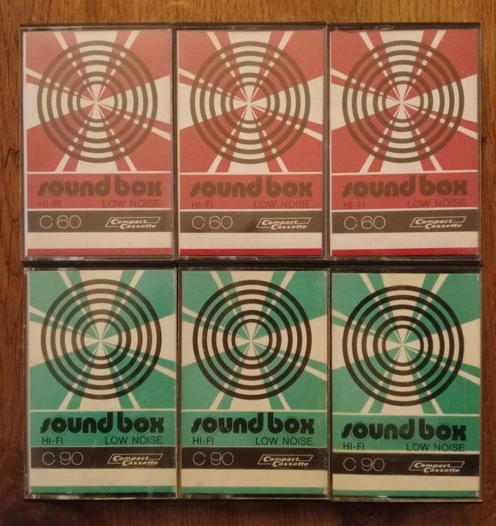 SOUND BOX Low Noise C60 / C90 - cassettes MC 6x (Gebraucht) in Le Locle ...