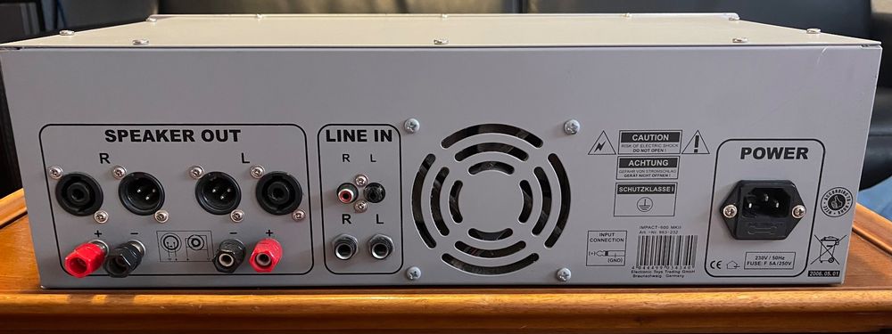 HOLLYWOOD IMPACT-600 Amplifier | Kaufen auf Ricardo