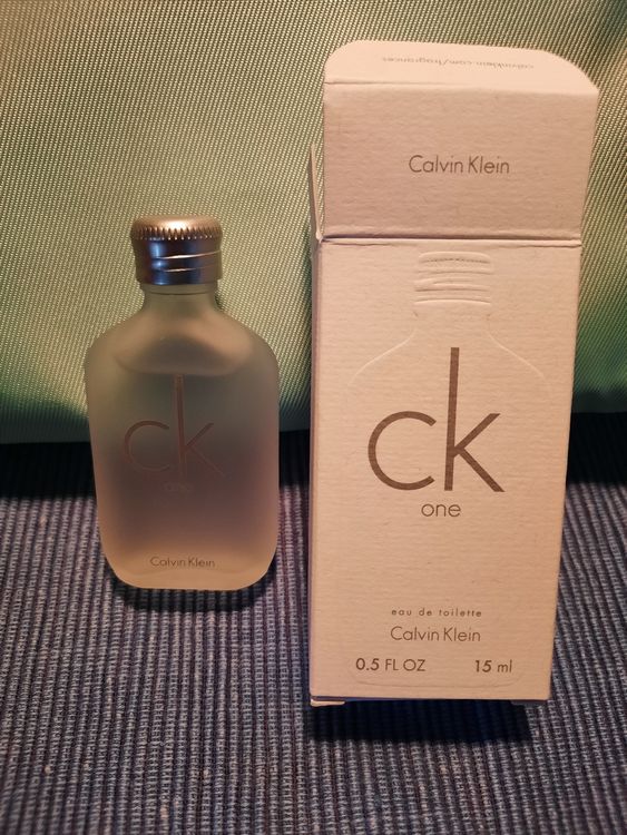 Calvin Klein CK ONE Parfüm Miniature 15ml Travel Size (Neu und ...