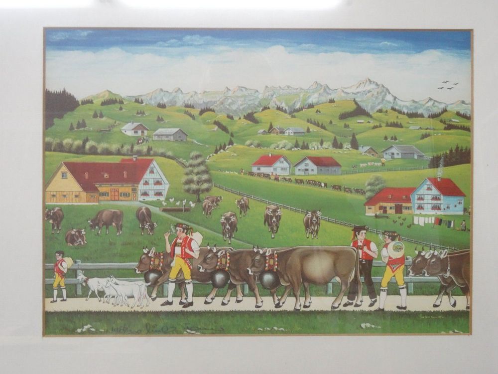 Willi Forrer / Appenzeller Bauernmalerei (Gebraucht) in Schaan für CHF ...