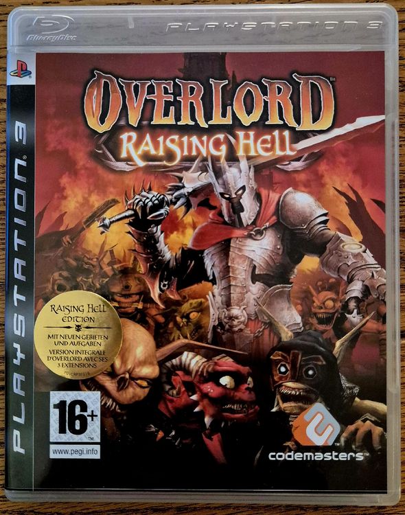 Overlord Raising Hell – PS3 (Neu (gemäss Beschreibung)) in Au SG für ...