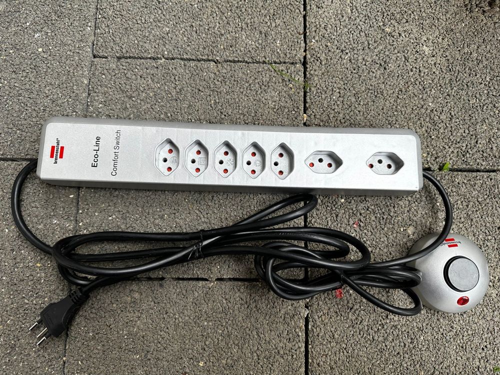 Brennenstuhl Eco-Line Comfort Switch, mit 7 Sicherheitsdosen | Kaufen ...