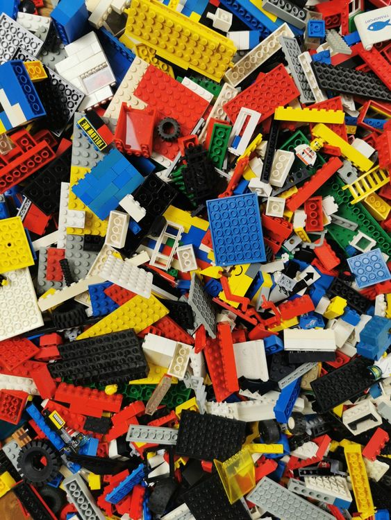 XXL Lego System Mix gebrauchte Bausteine Lot en vrac Kiste (Gebraucht) in Derendingen für CHF ...