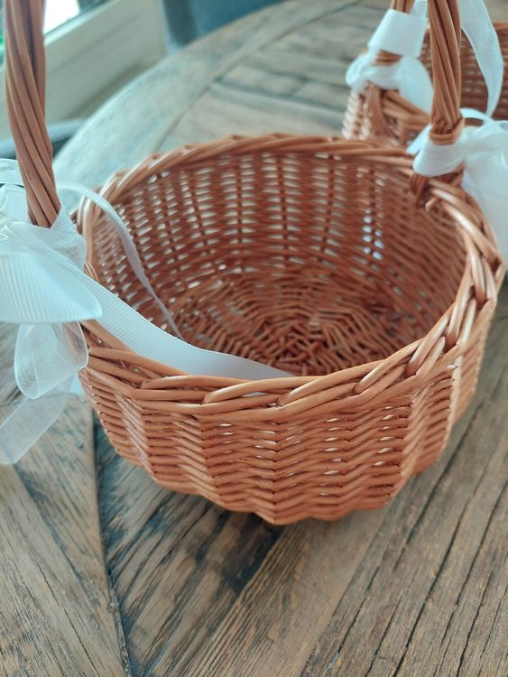 4 Körbe z.B. für Blumenmädchen (Neu (gemäss Beschreibung)) in Vaduz für ...