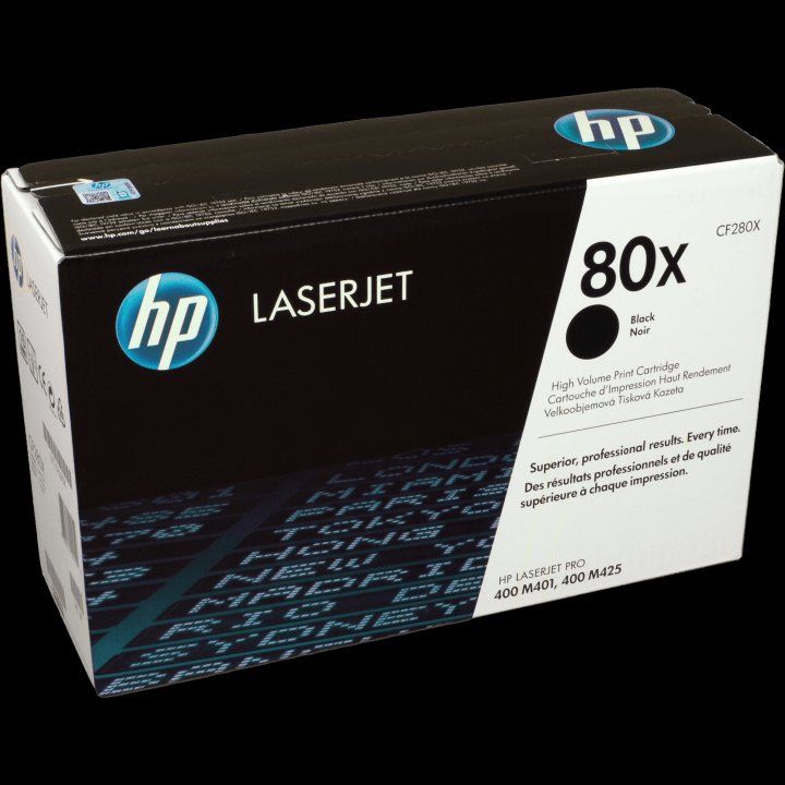 HP LaserJet Pro 400 M401, M425 Toner, 80X, CF280X, CF280XC | Kaufen auf ...