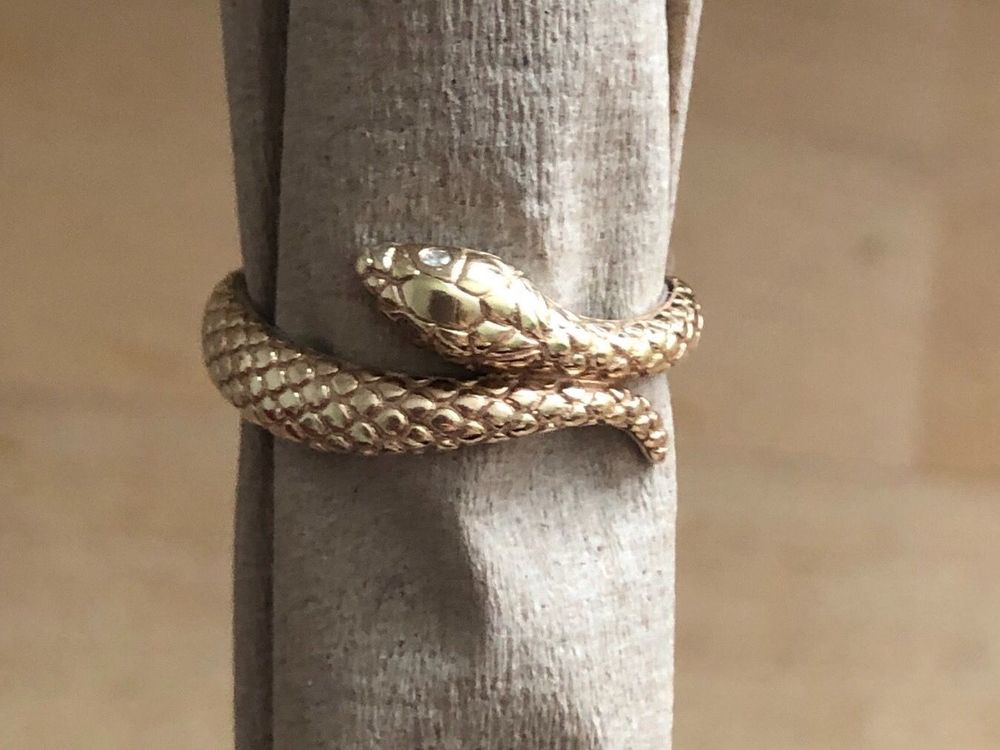 Gold Plated Snake Ring (Gebraucht) in Effretikon für CHF 70 – mit ...
