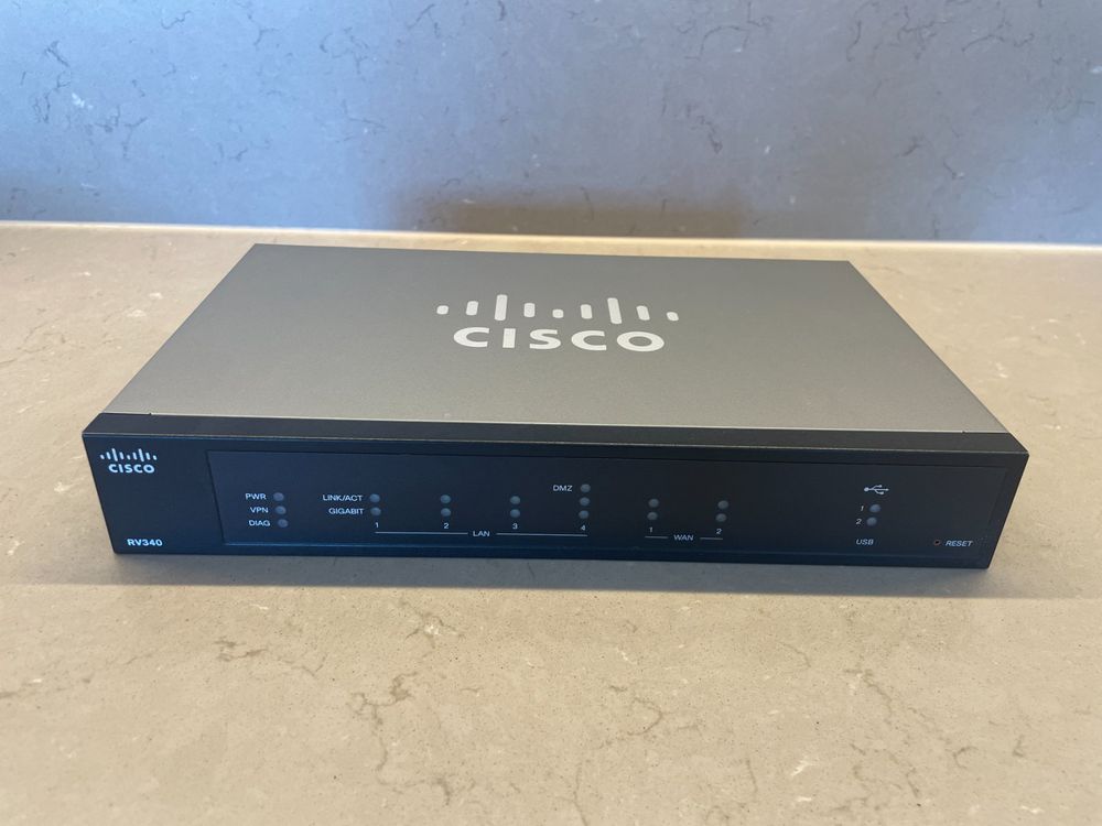 Cisco RV340 Router Firewall VPN Dual WAN Gigabit (Gebraucht) in ...