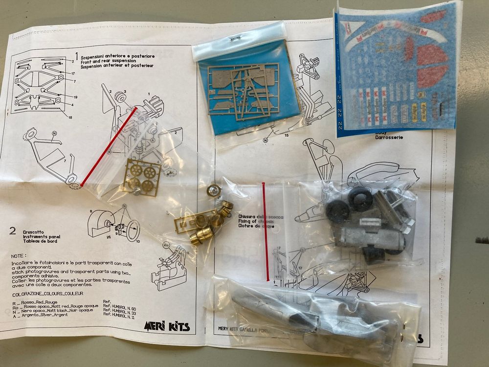 1/43 Meri Kits MK 168 BMS Dallara 190 F1 GP USA 1990 Bausatz (Neu ...