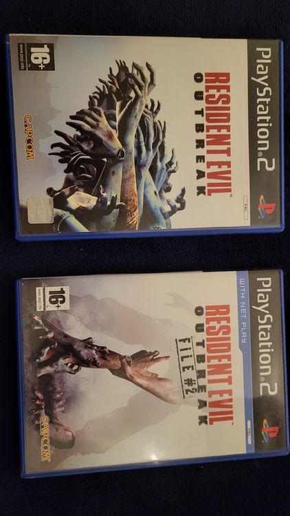 Resident Evil Outbreak 1 & 2 / Playstation 2 Spiele (Neu (gemäss Beschreibung)) in Biel/Bienne ...