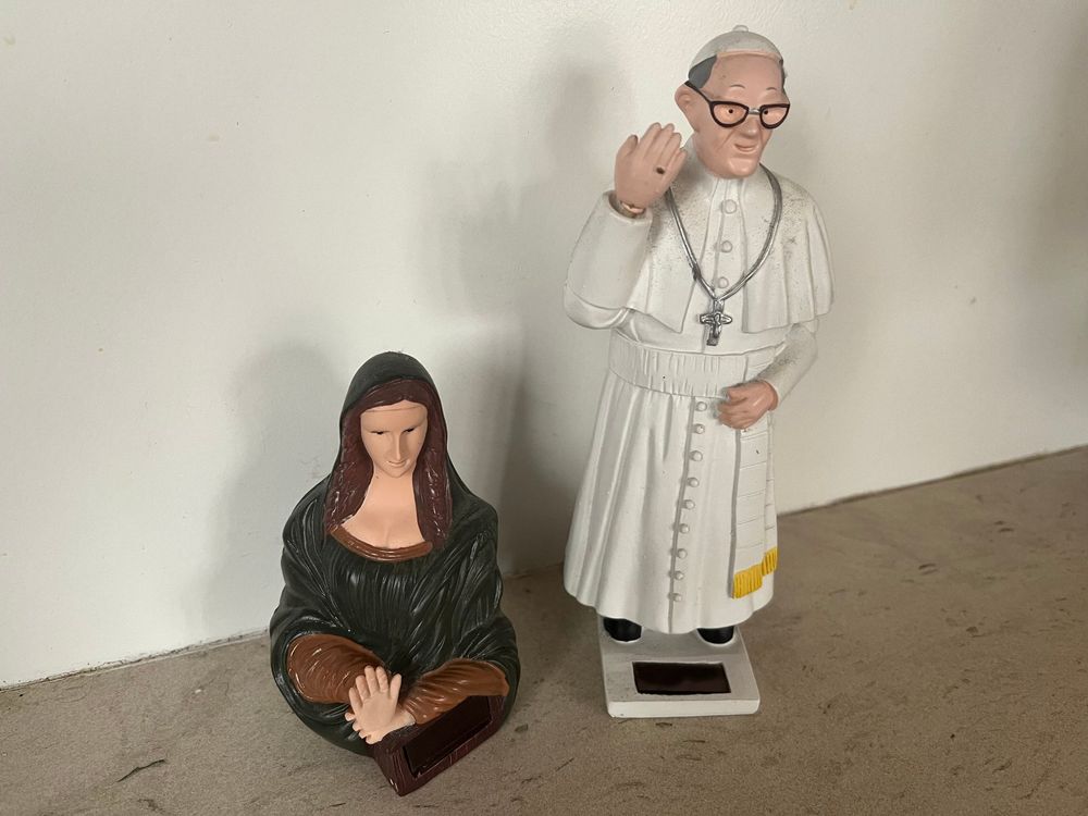 Kikkerland Solarfiguren Papst Mona Lisa (Gebraucht) in Aarberg für CHF ...
