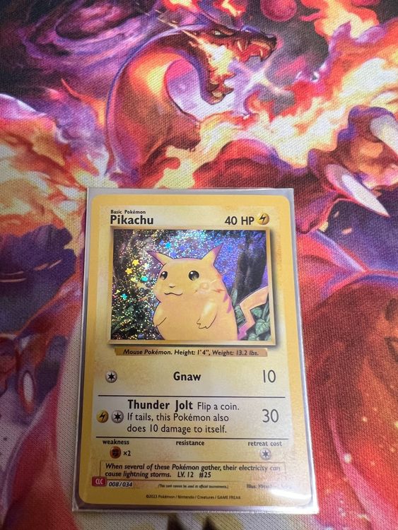 Pikachu (CLC 008) / -EN- / Pokemon TCG Classic | Kaufen auf Ricardo