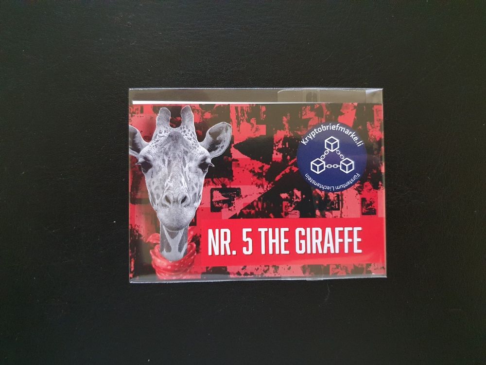 Liechtenstein Crypto Stamp THE Giraffe Blau (Neu und originalverpackt) in Winterthur für CHF 13 ...